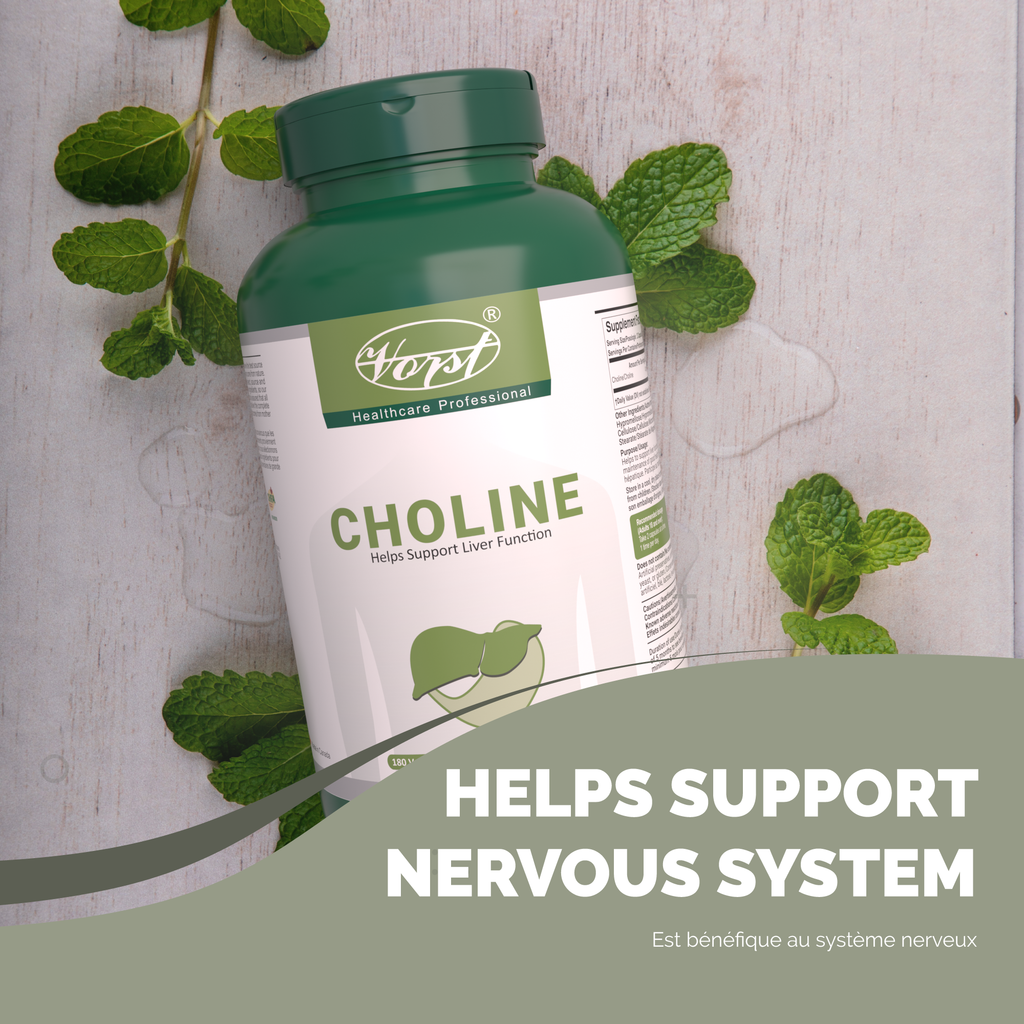 Choline 410mg Per Serving 180 Vegan Capsules – Vitamins and Supplements ...