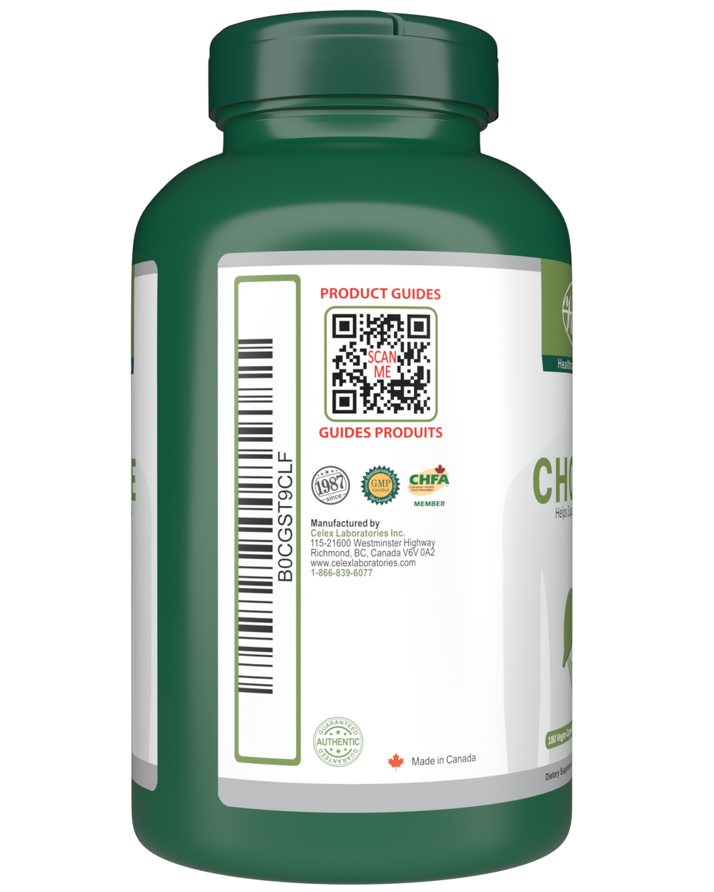 Choline 410mg Per Serving 180 Vegan Capsules – Vitamins and Supplements ...