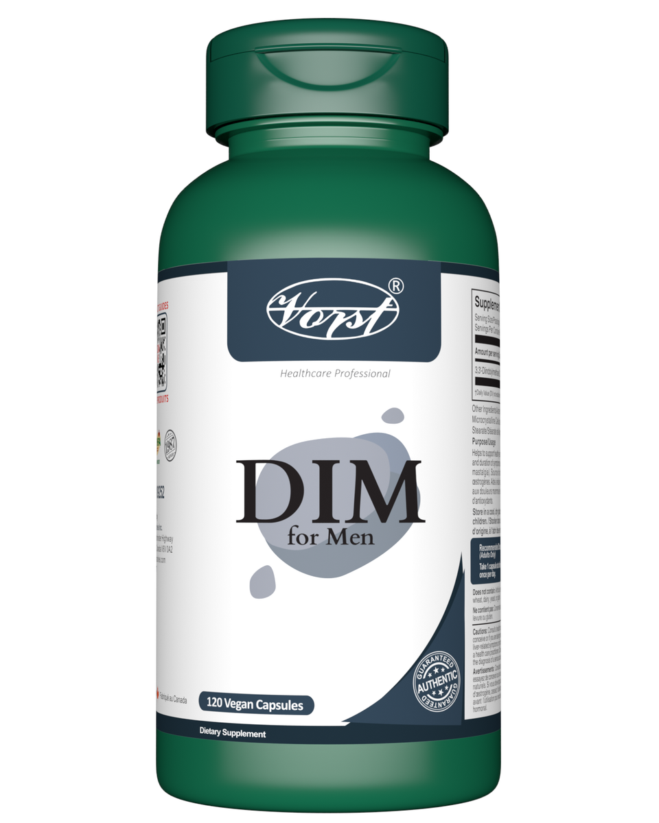 Buy DIM for Men Supplement Canada 120 Vegan Capsules Online – Vitamins ...