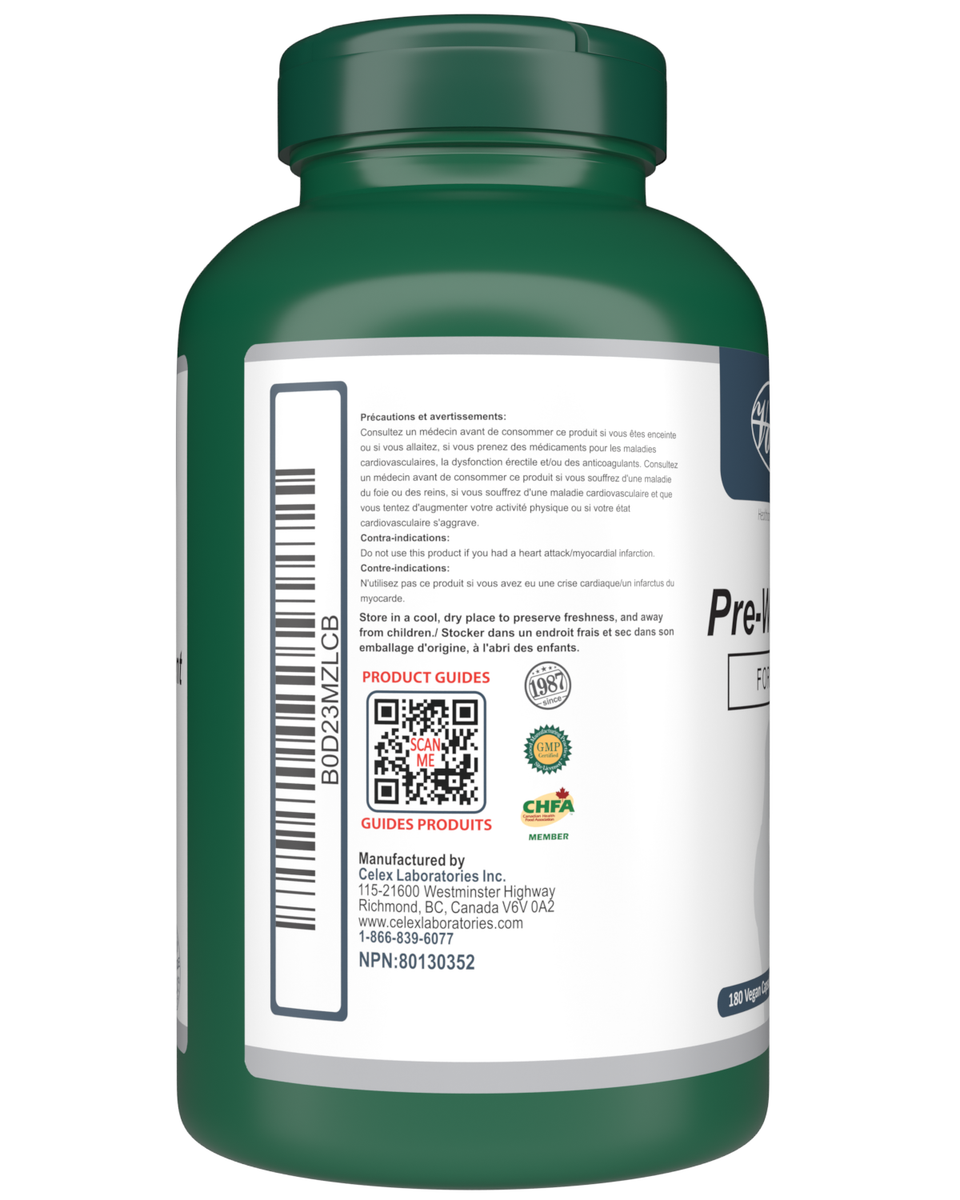 Pre-Workout Formula 180 Vegan Capsules – Vitamins and Supplements ...