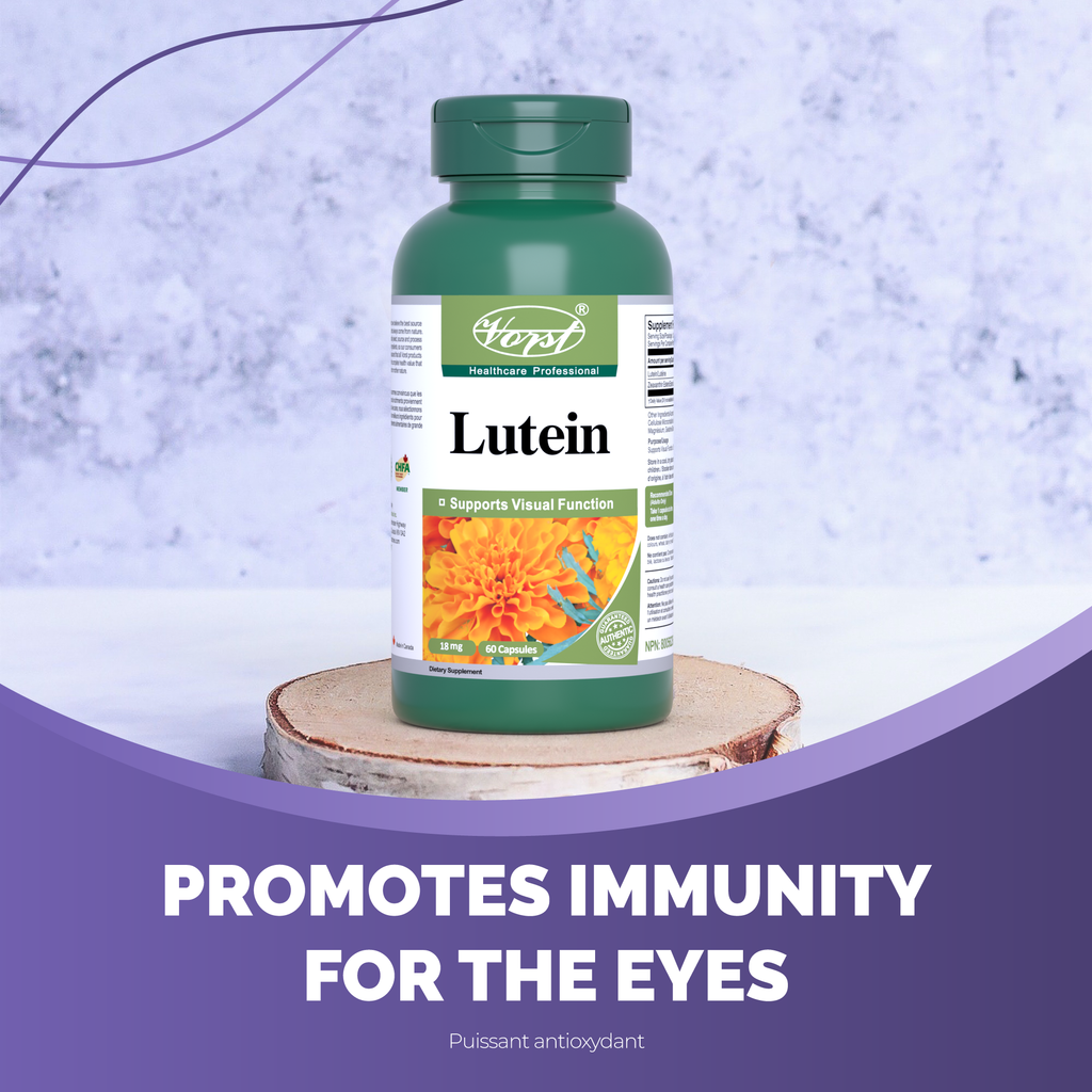 Buy Lutein and Zeaxanthin Supplements for Eye Health Online Canada ...