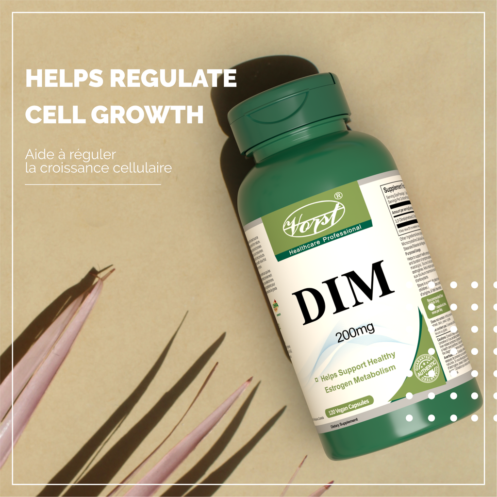 Buy DIM Supplement Canada 200mg 120 Vegan Capsules Online – Vitamins ...